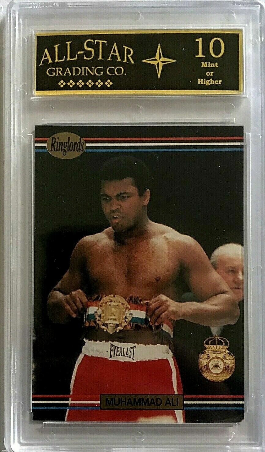 Muhammad Ali 1991 Ringlords Boxing Card #40 GRADED ASG 10 MINT | eBay