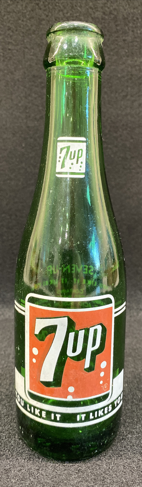 Vintage 7oz. green 7up bottle Dallas Texas | eBay