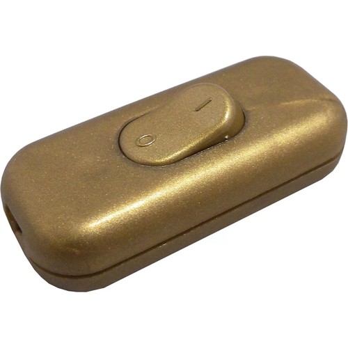 B15 SBC Unswitched Pre Wired Table Lamp Kit with 2.5m Gold Flex Cable ...