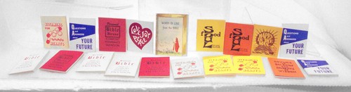 Vintage Bible Tract Mini Booklets 18 Christian Witness | eBay