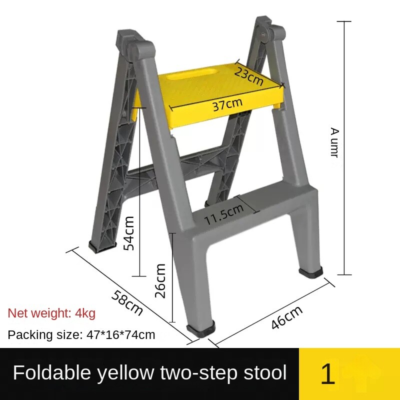 Auto Detailing High Ladder Step Stool Footsteps Ladder Folding Cushion ...