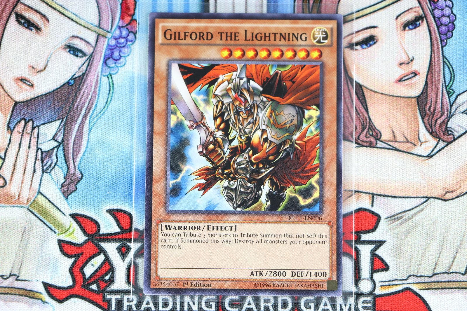 Yugioh Gilford the Lightning MIL1-EN006 1st Edition Common | eBay