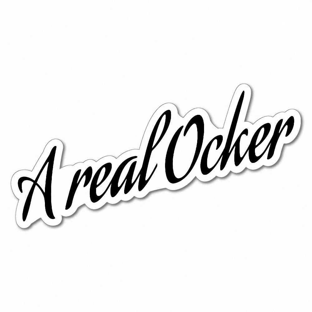 A REAL OCKER Sticker Aussie Car Flag 4x4 Funny Ute | eBay Australia