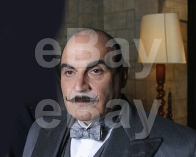 Poirot (TV) David Suchet "Hercule Poirot" 10x8 Photo | eBay