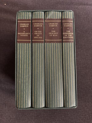 The Essential Darwin - 4 Vol Box Set - Folio Society - Very Good ...