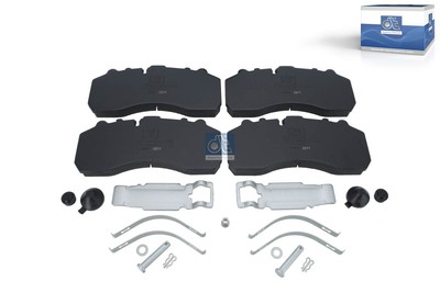 CAPSautomotive Brake Pad Set for Iveco 99476098 500086211 500055167 ...