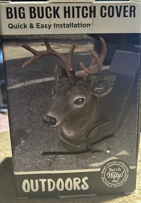 Big Buck Hitch/Cover/ Trailer Hitch Novelty Cover | eBay
