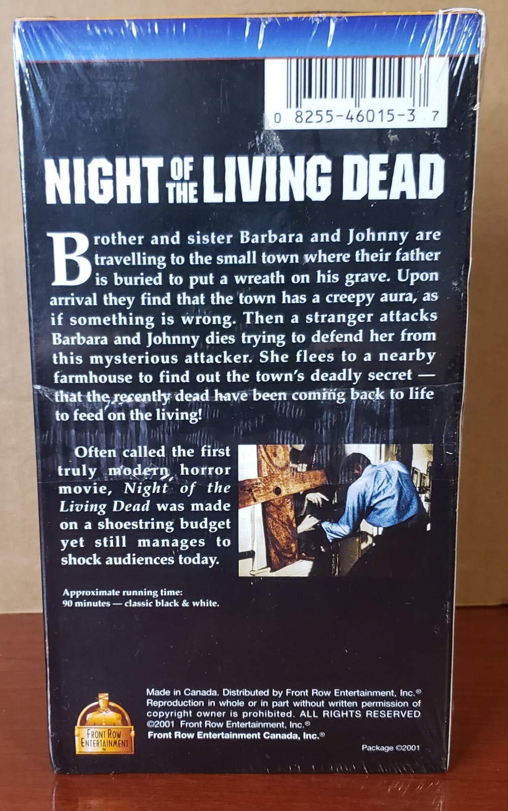 Night of the Living Dead - George Romero - VHS RARE HORROR 1968 (1990 ...