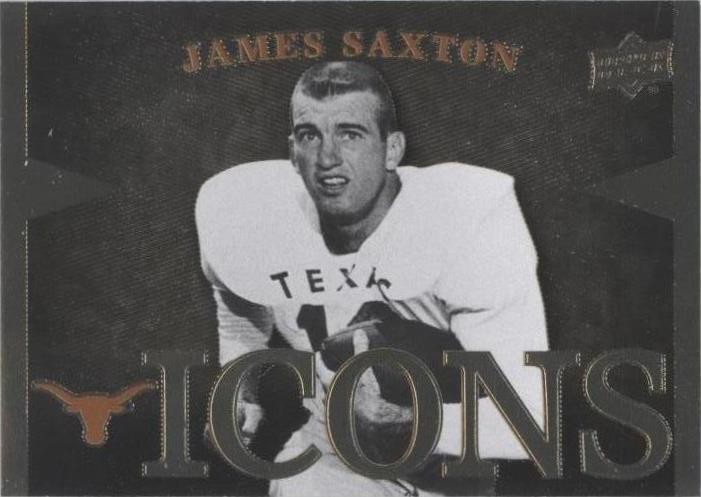 2011 Upper Deck University of Texas - Icons Jimmy Saxton #I-SA for sale ...