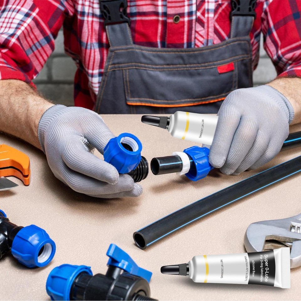Waterproof Silicone Lubricant Grease For O Rings Faucet Plumbers NEW | eBay