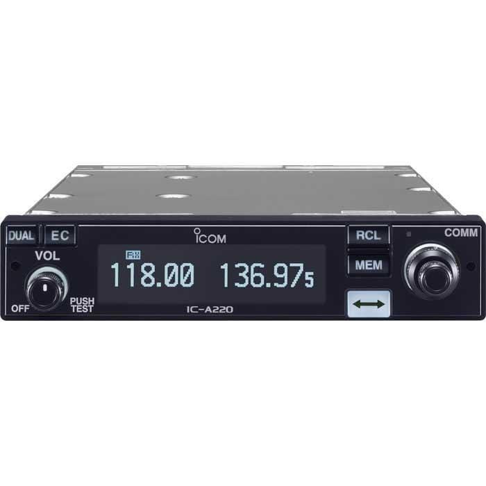 NEW Icom A220 VHF Panel Mount VHF Air Band Transceiver with OLED ...