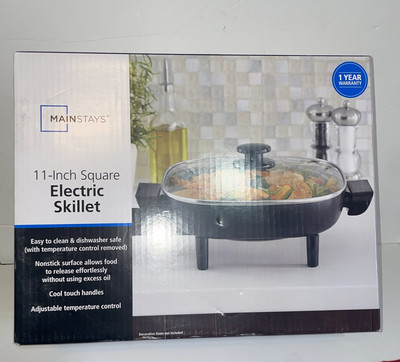 11 Inch Square Electric Skillet | eBay