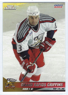 2002-03 Grand Rapids Griffins (AHL) Rob Collins | eBay