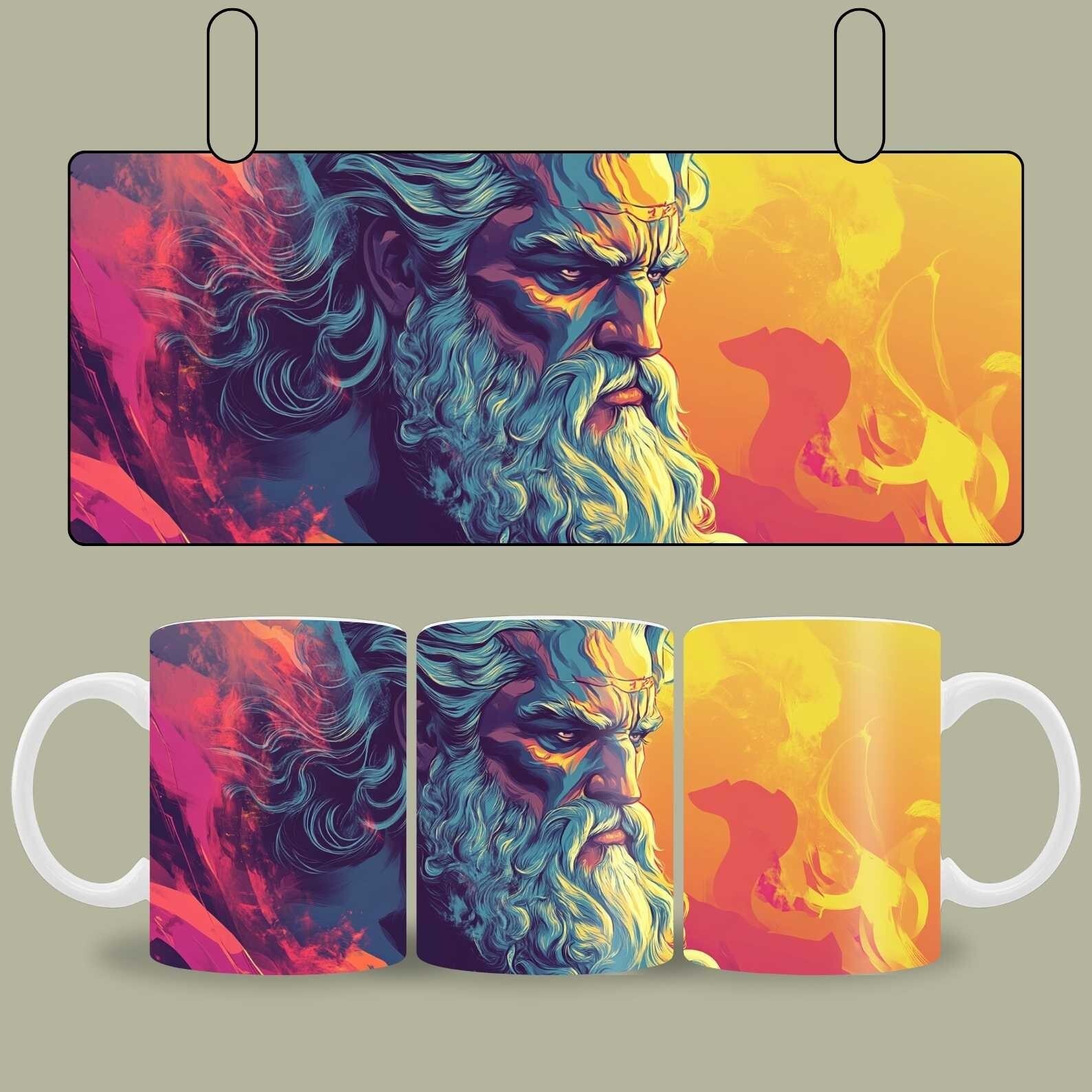 Coffee Mug Zeus God Cup Coffee Mug Gift Ceramic | eBay