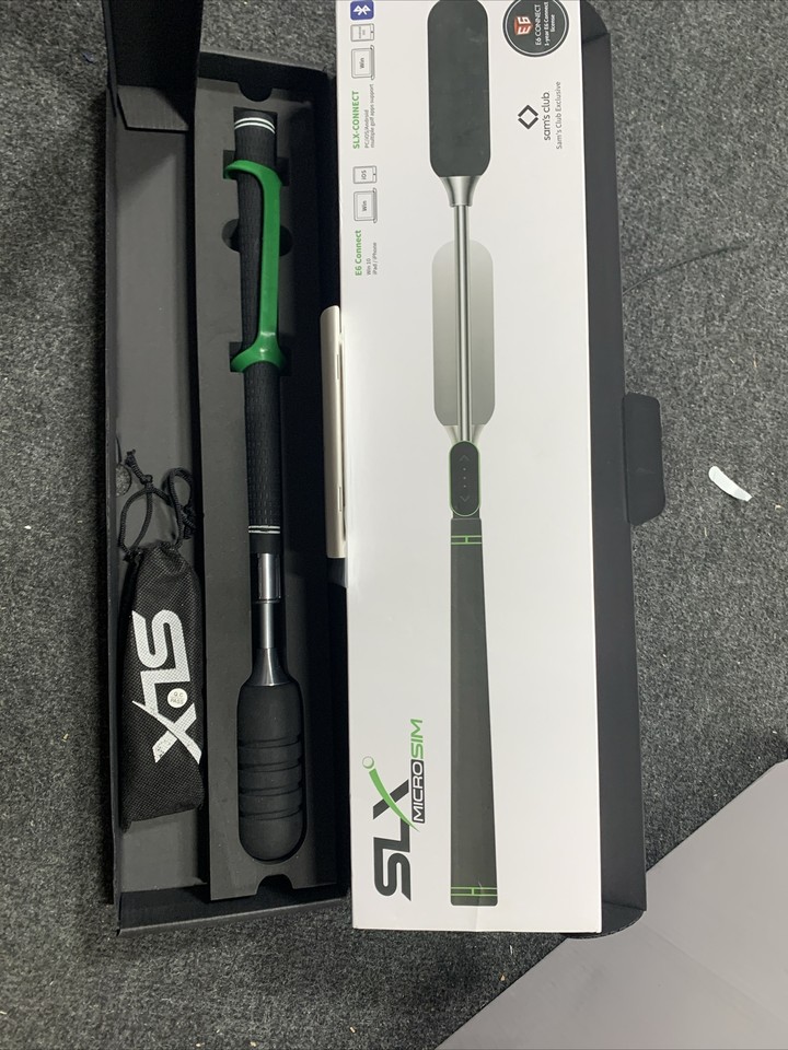 SLX SwingLogic MicroSim Indoor Golf Simulator 850044973002 | eBay