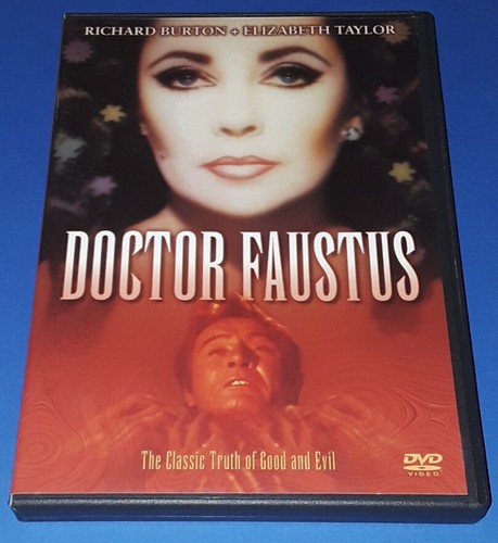 DOCTOR FAUSTUS DVD Classic Horror Crime 1967 2004 Burton Elizabeth ...