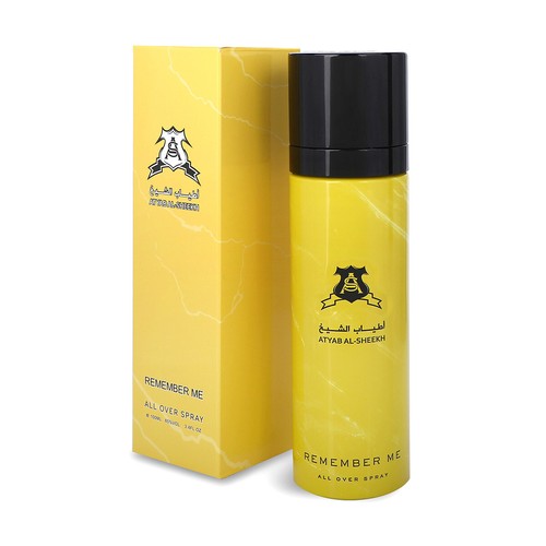 Remember Me Yellow by Atyab Al Sheekh 100ml All Over Spray - Express ...