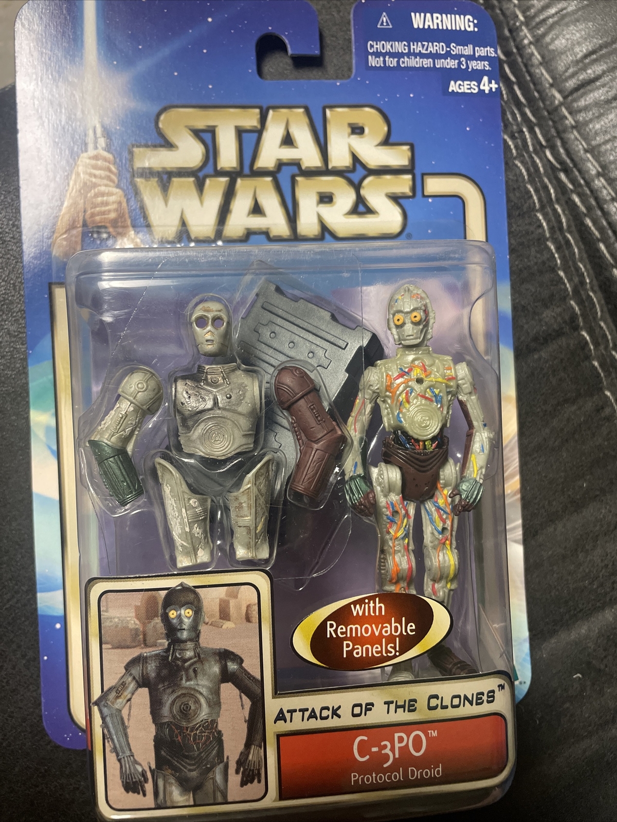 Star Wars Attack Of The Clones C-3PO Protocol Droid Action Figure ...