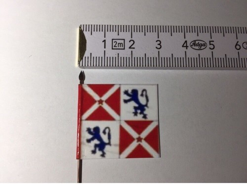 8x28mm Medieval War of Roses WOTR Yorkist Flags Banners Battle of ...