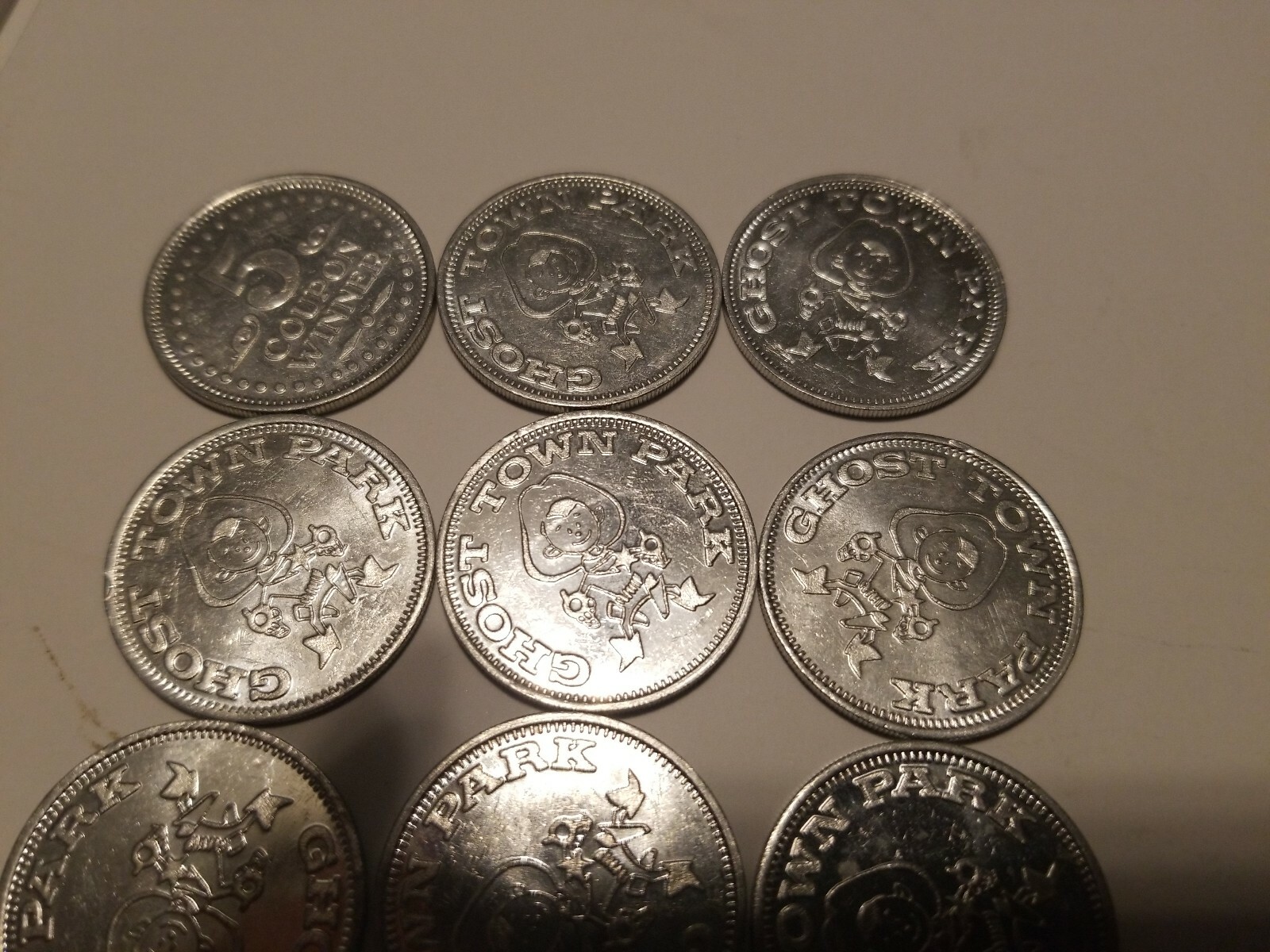 12 Rocky Glen Ghost Town Amusement Park Moosic Scranton Pa Arcade Game ...