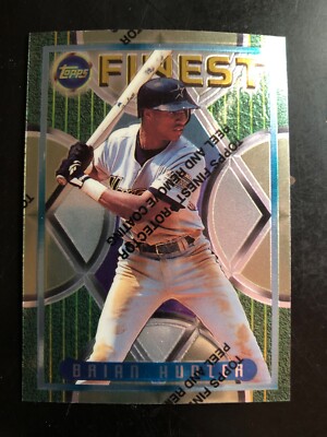 1995 Topps Finest #300 Astros Brian Hunter Baseball Card | eBay