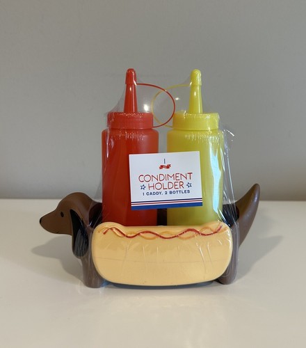 Target Bullseye Playground Summer 2024 Condiment Dispenser Set w/ Caddy ...