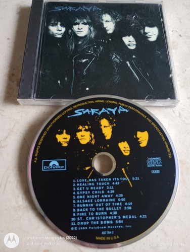 1989 SARAYA SELF TITLED CD | eBay