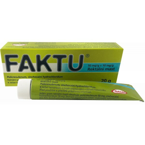 Faktu Ointment 20g Treatment of Hemorroids for sale online | eBay