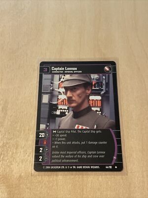 Star Wars TCG ROTJ Captain Lennox (A) NMM | eBay