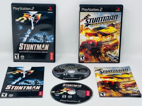Stuntman + Stuntman Ignition Bundle (PlayStation 2 PS2) Both Complete ...