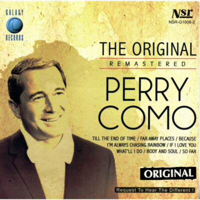 Perry Como The Original Remastered CD 24 Greatest Hits Malaysia Release ...
