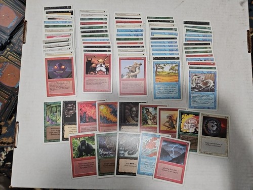 MTG Magic The Gathering Revised Common Complete Set - 75 Cards ...