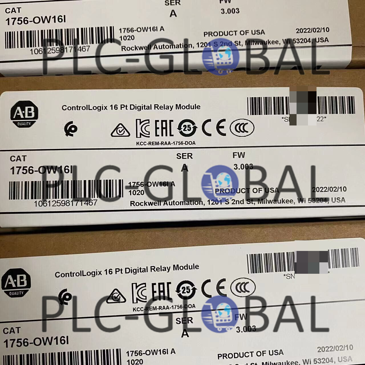 New AB 1756-OW16I 1756 OW16I Factory Sealed Allen Bradley Digital Relay ...