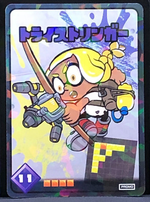 Tri-Stringer SPLATOON 3 Tableturf Battle Trading Card Nintendo PROMO ...