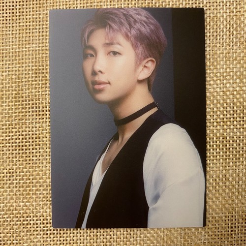 BTS RM RAP MONSTER / The Best Japan Album FC Only Official Photocard ...