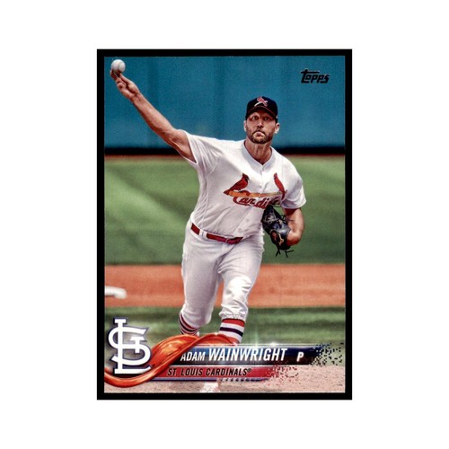 Adam Wainwright 2018 Topps #81 St. Louis Cardinals Baseball Card NM | eBay