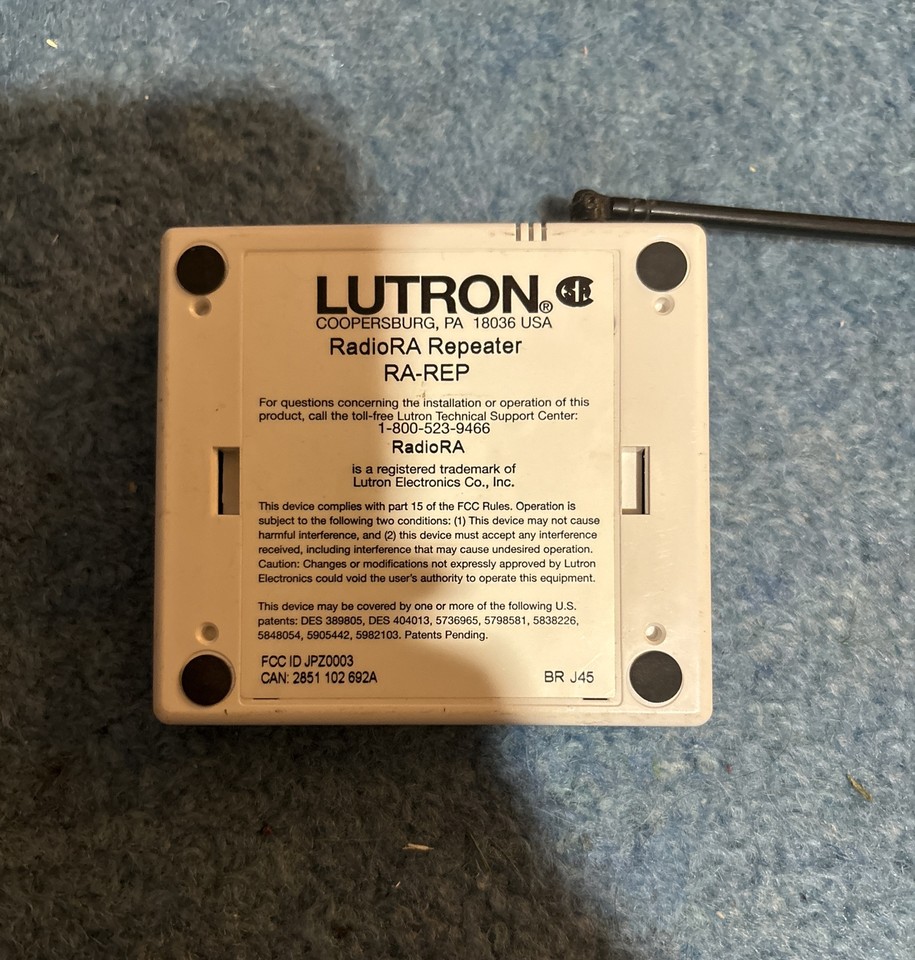 Lutron RadioRA RA-REP (White) Repeater | eBay