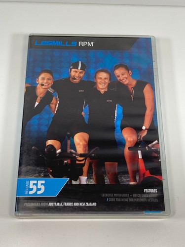 Les Mills RPM 55 DVD + CD + Notes | eBay