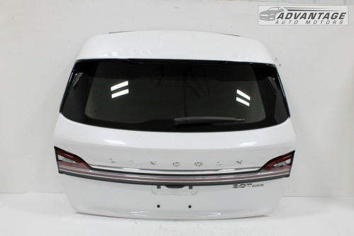 19-2023 LINCOLN NAUTILUS REAR TAILGATE TRUNK LIFTGATE PRISTINE WHITE ...