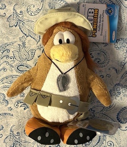 Disney Club Penguin Series 16 Puffle Handler Plush Toy w/ Tag & Coin ...