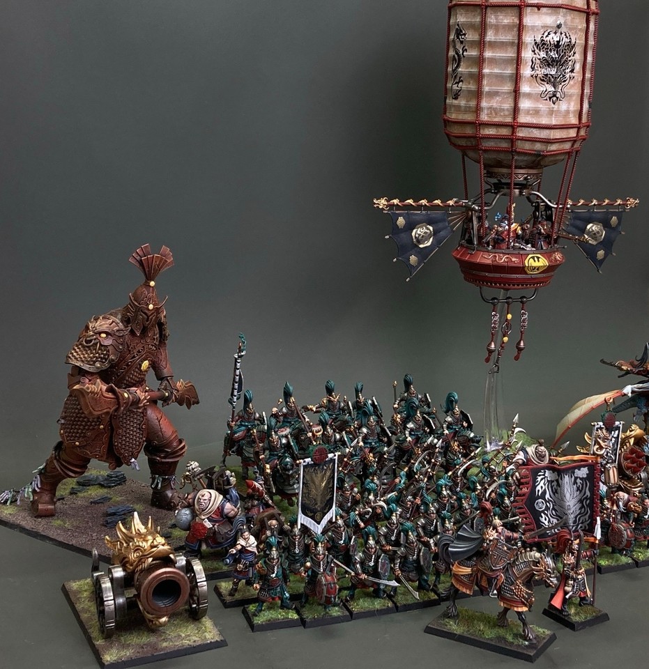 Warhammer The Old World army lot : Cathay pro-Painted by Studio *55 ...