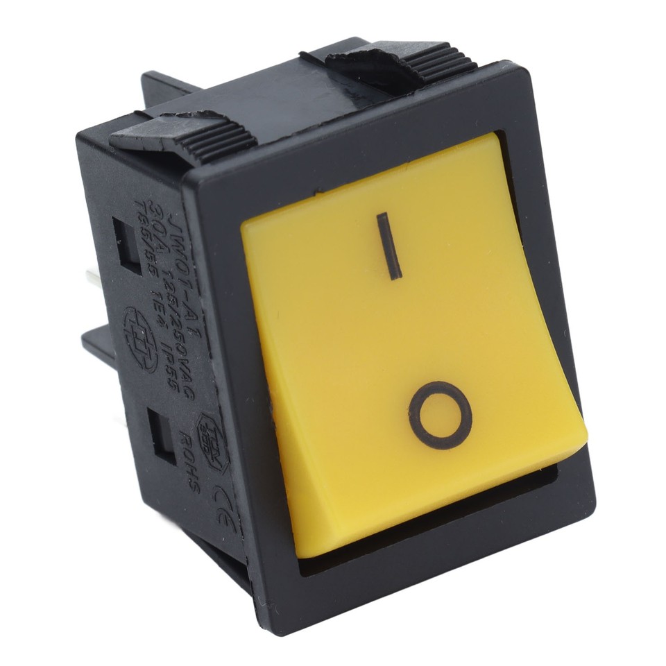 Power Switch Quick Response 4 Pin Terminal Compact Button For ...