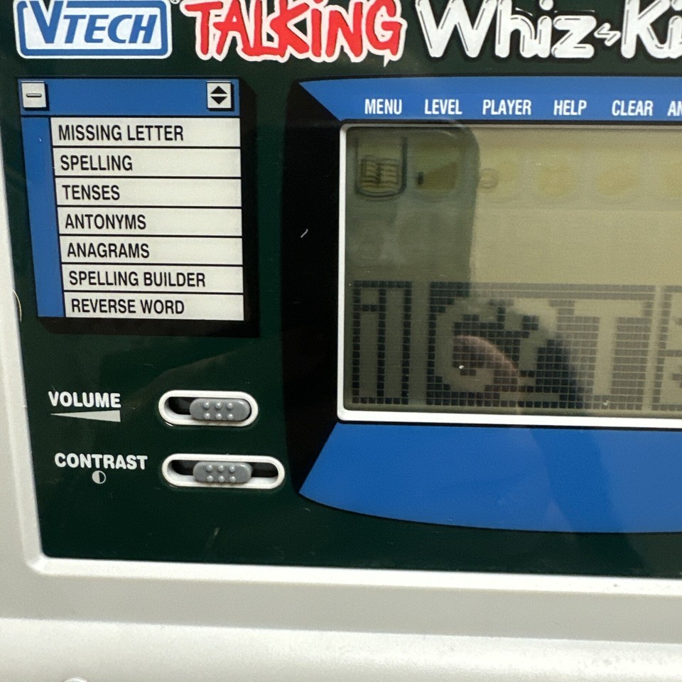 VTech Talking Whiz Kid Power Deluxe Learning Laptop No Mouse Rare Find ...