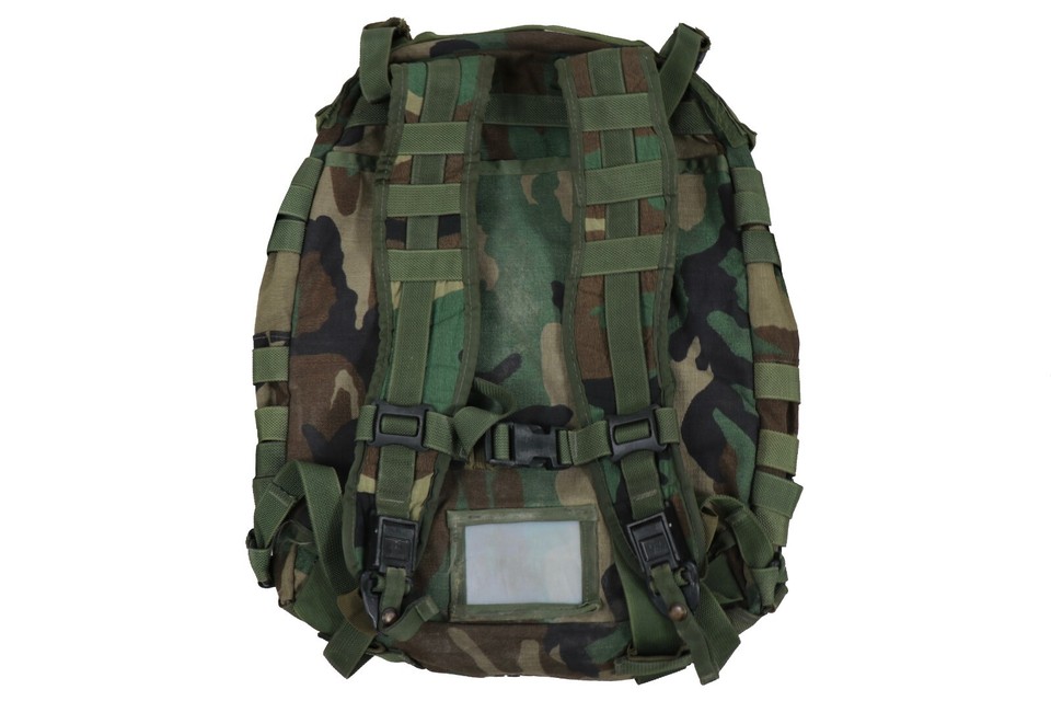 US Army Woodland 3 Day Assault Pack BDU M81 Camo Backpack Rucksack | eBay