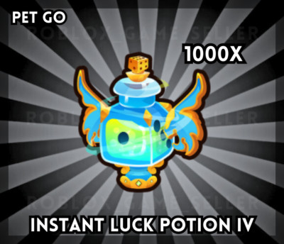 Pets Go - Cheapest 1000x Instant Luck IV | Roblox Pets Go SAME DAY ...