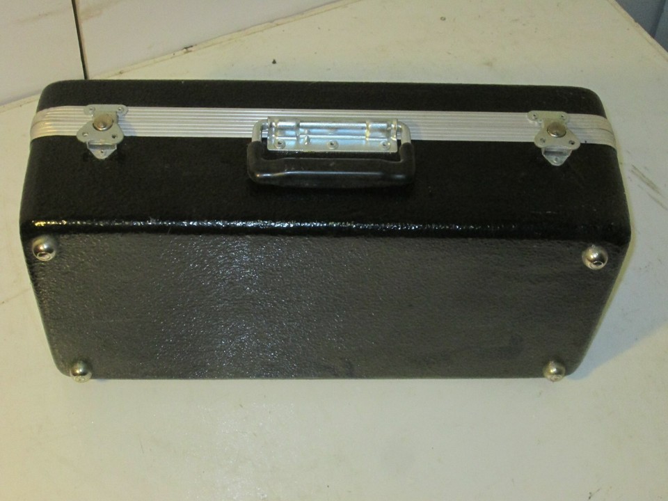 Musical Instrument Case 20x11x7 Bugle Trumpet ? USMC Army Navy Marine ...