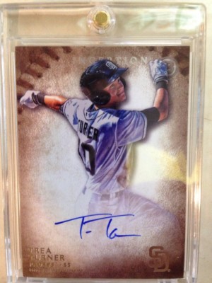 TREA TURNER 2015 Bowman Inception AUTO Nationals AUTOGRAPH SIGNED | eBay