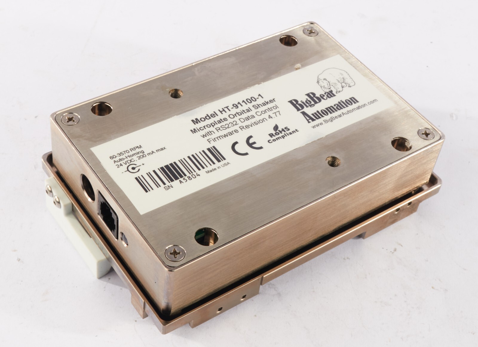 Big Bear Automation HT-91100-1 Microplate Orbital Shaker | eBay