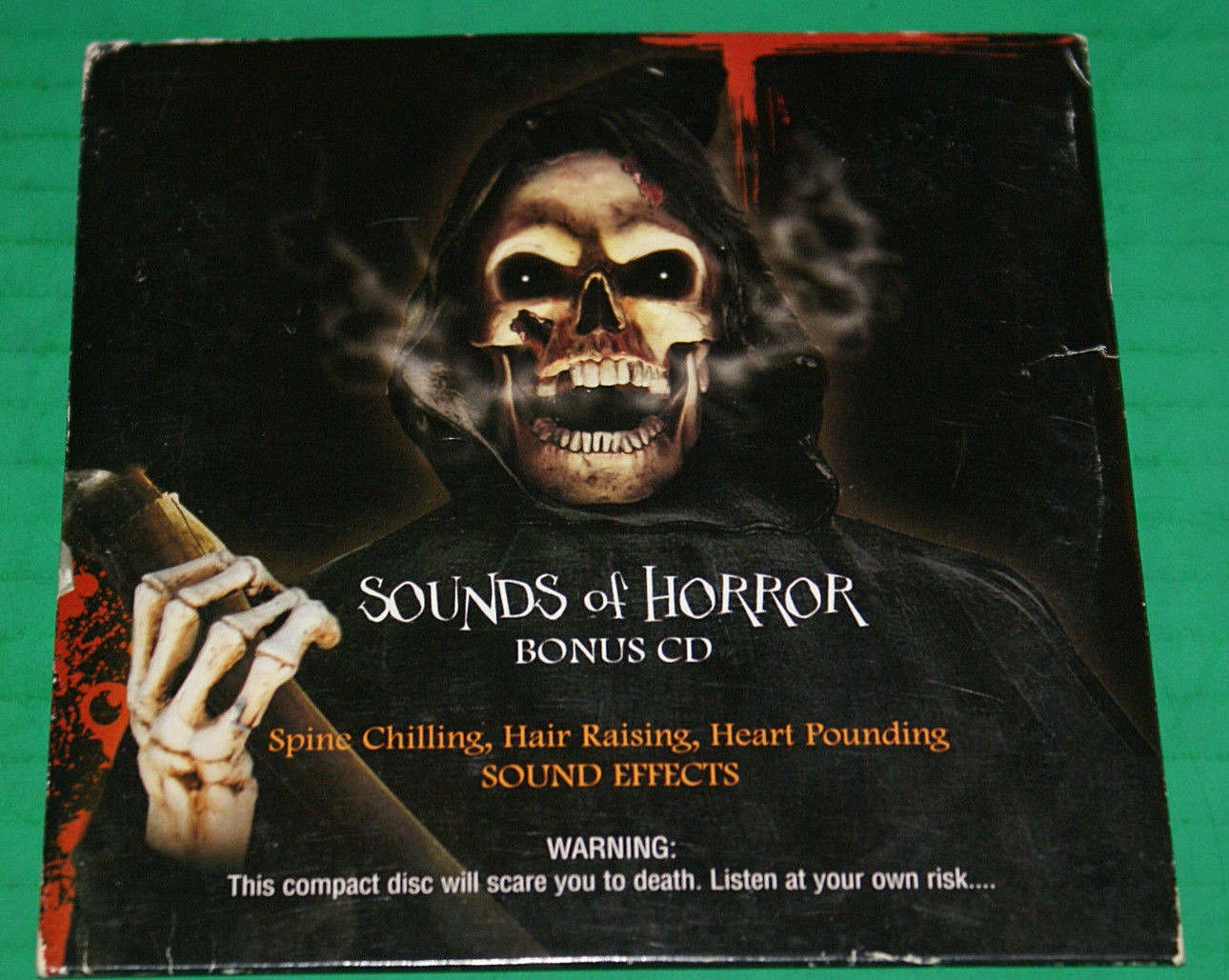 Sounds Of Horror Bonus Cd 2007 Halloween Sound Effects Vg Out Of Prod ...
