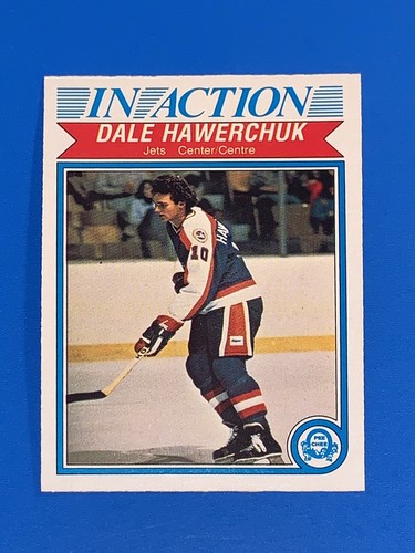 1982-83 OPC O-Pee-Chee Dale Hawerchuk In Action Rookie Card #381 ...